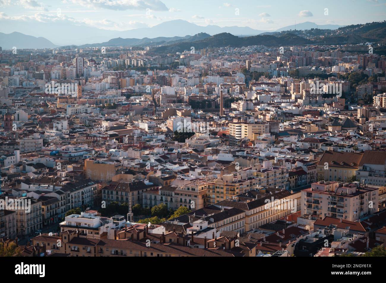 Capture the breathtaking Malaga cityscape from the hilltop fortress of ...