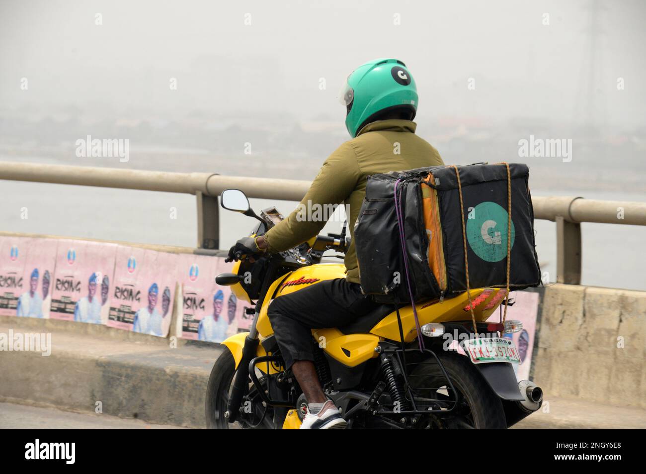Nigerian dispatch rider hi-res stock photography and images - Alamy