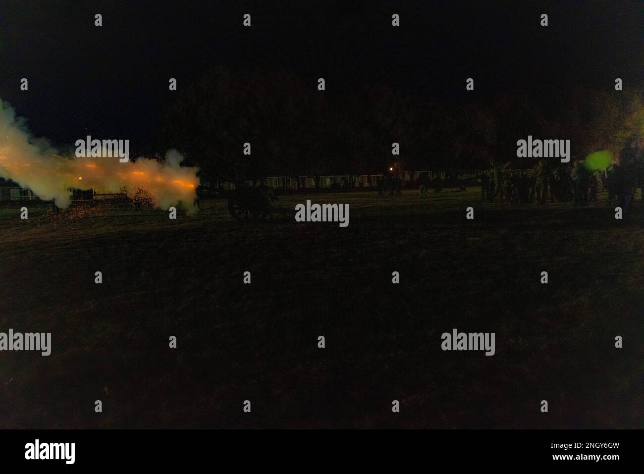 With a thunderous boom, hundreds of children and Fort Sill's Artillery ...