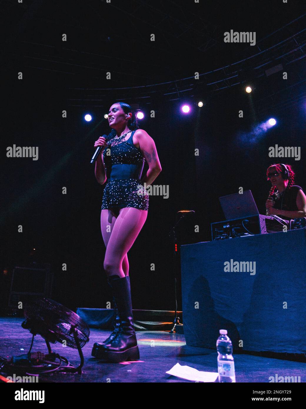 Milan, Italy, 18th Feb 2023. American singer Empress Of performs as ...