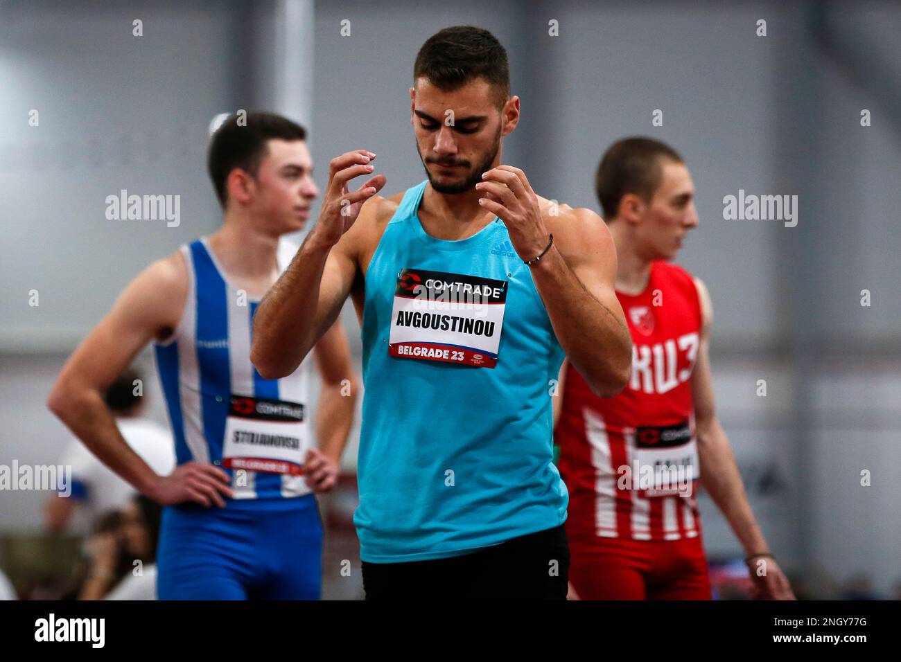 Belgrade athletics indoor meeting hi-res stock photography and images ...