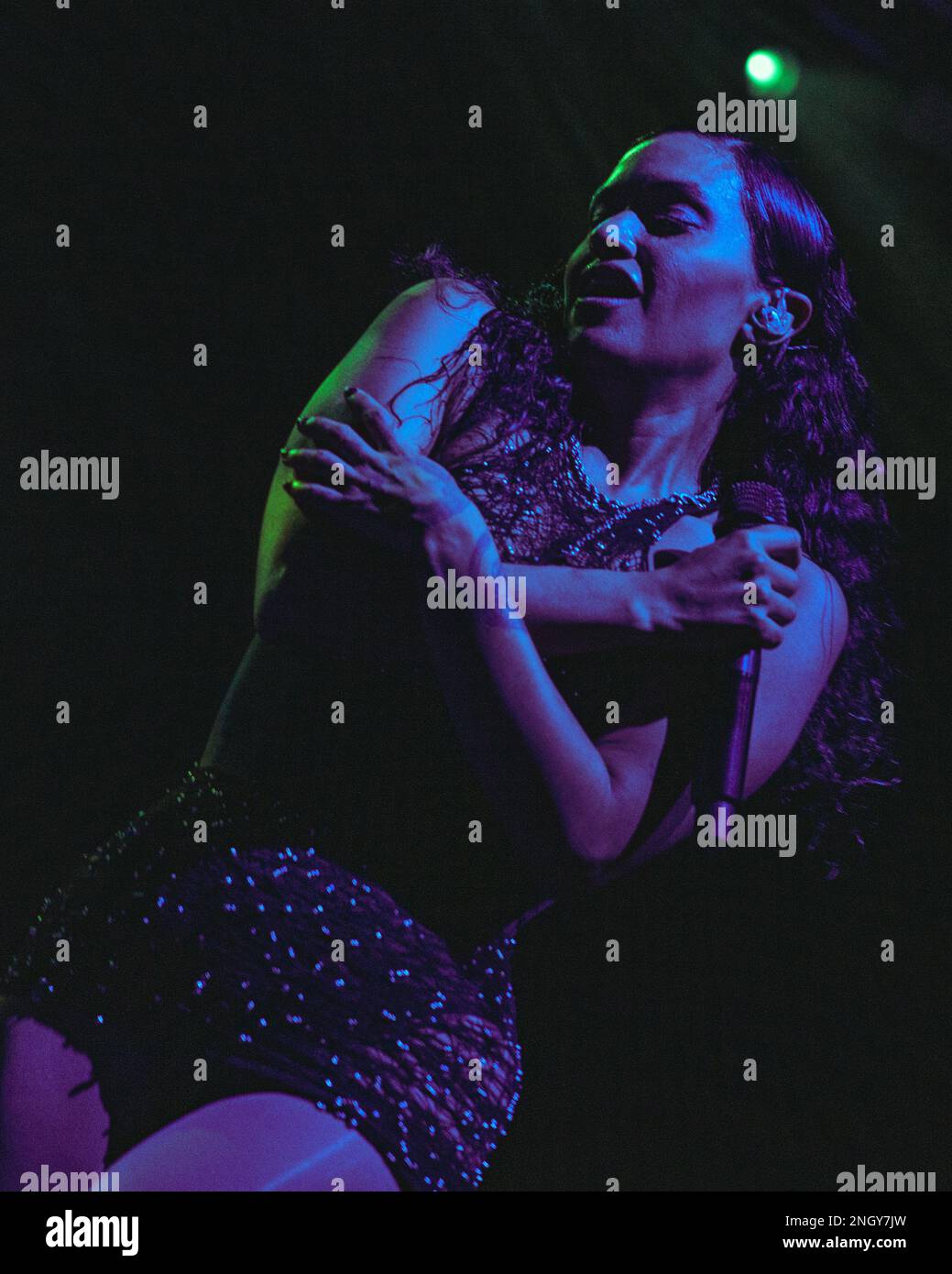 Milan, Italy, 18th Feb 2023. American singer Empress Of performs as ...