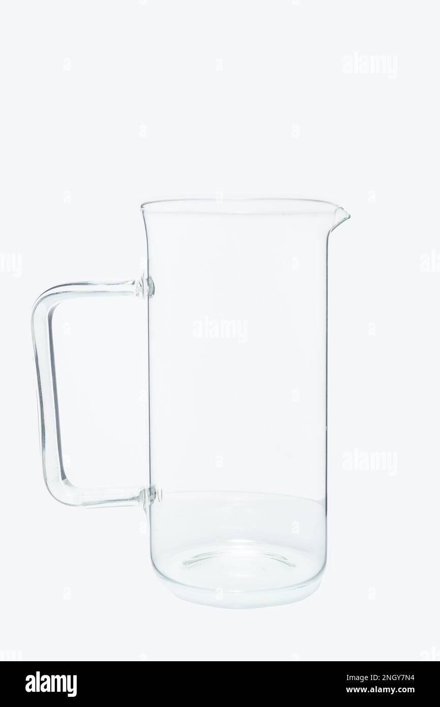 transparent glass for tea isolated on white background Stock Photo - Alamy