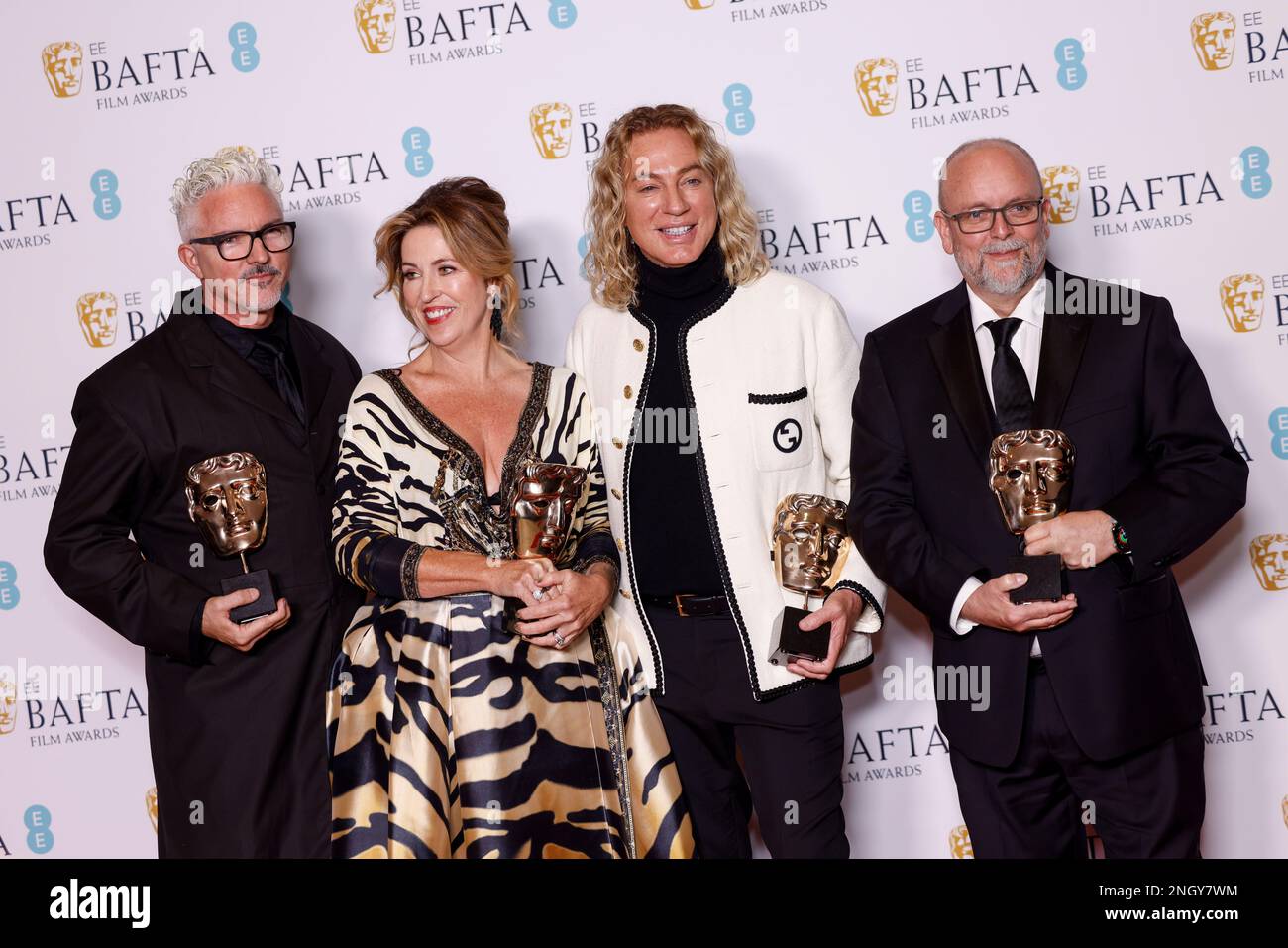 Jason Baird, from left, Louise Coulston, Shane Thomas and Mark Coulier ...