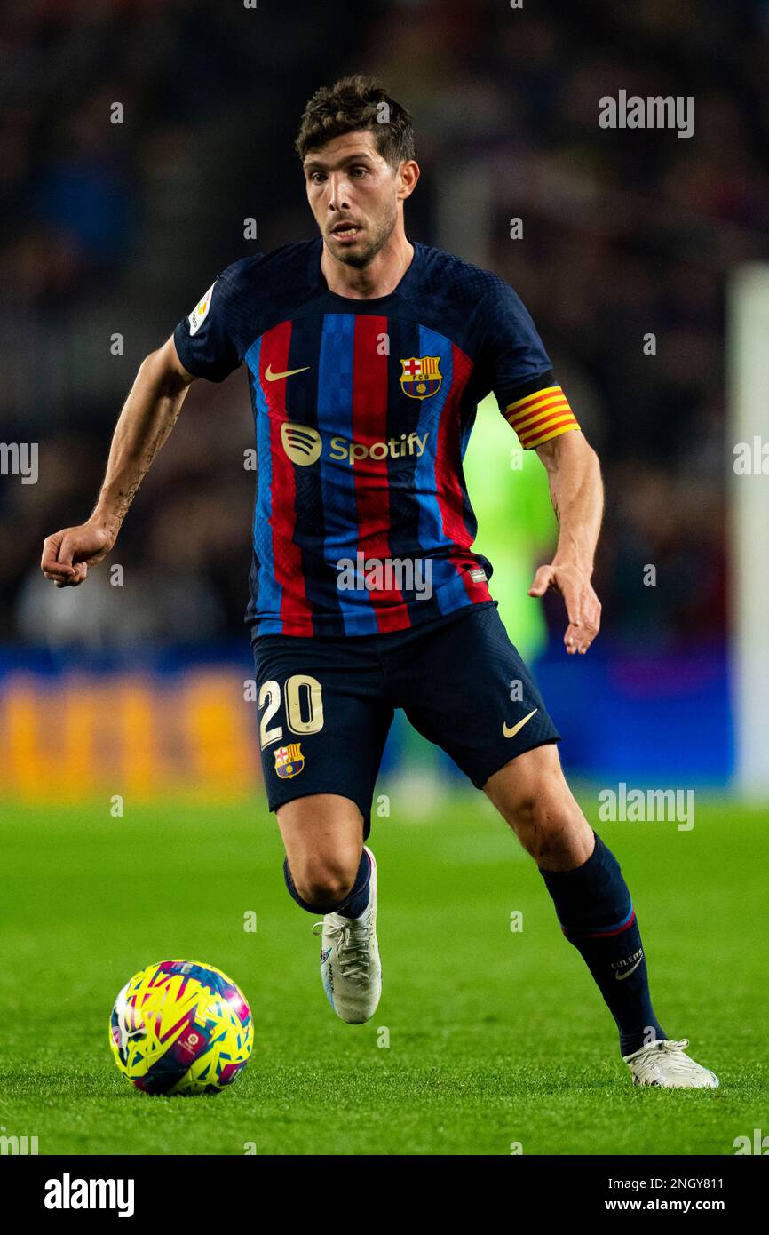 Barcelona, Spain. 19th Feb, 2023. Sergi Roberto (FC Barcelona) in ...