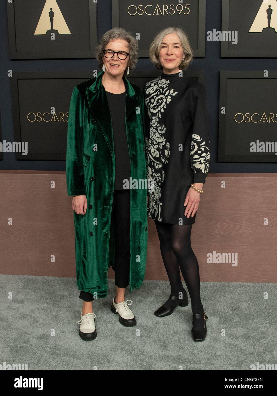 February 13, 2023, Beverly Hills, California, USA: Amanda Forbis and ...
