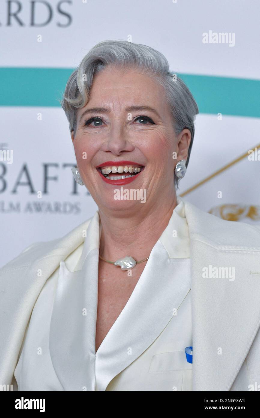 Emma thompson bafta hi-res stock photography and images - Alamy