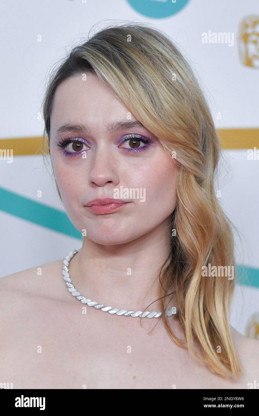 Aimee Lou Wood attending the EE BAFTA Film Awards 2023 at The Royal ...
