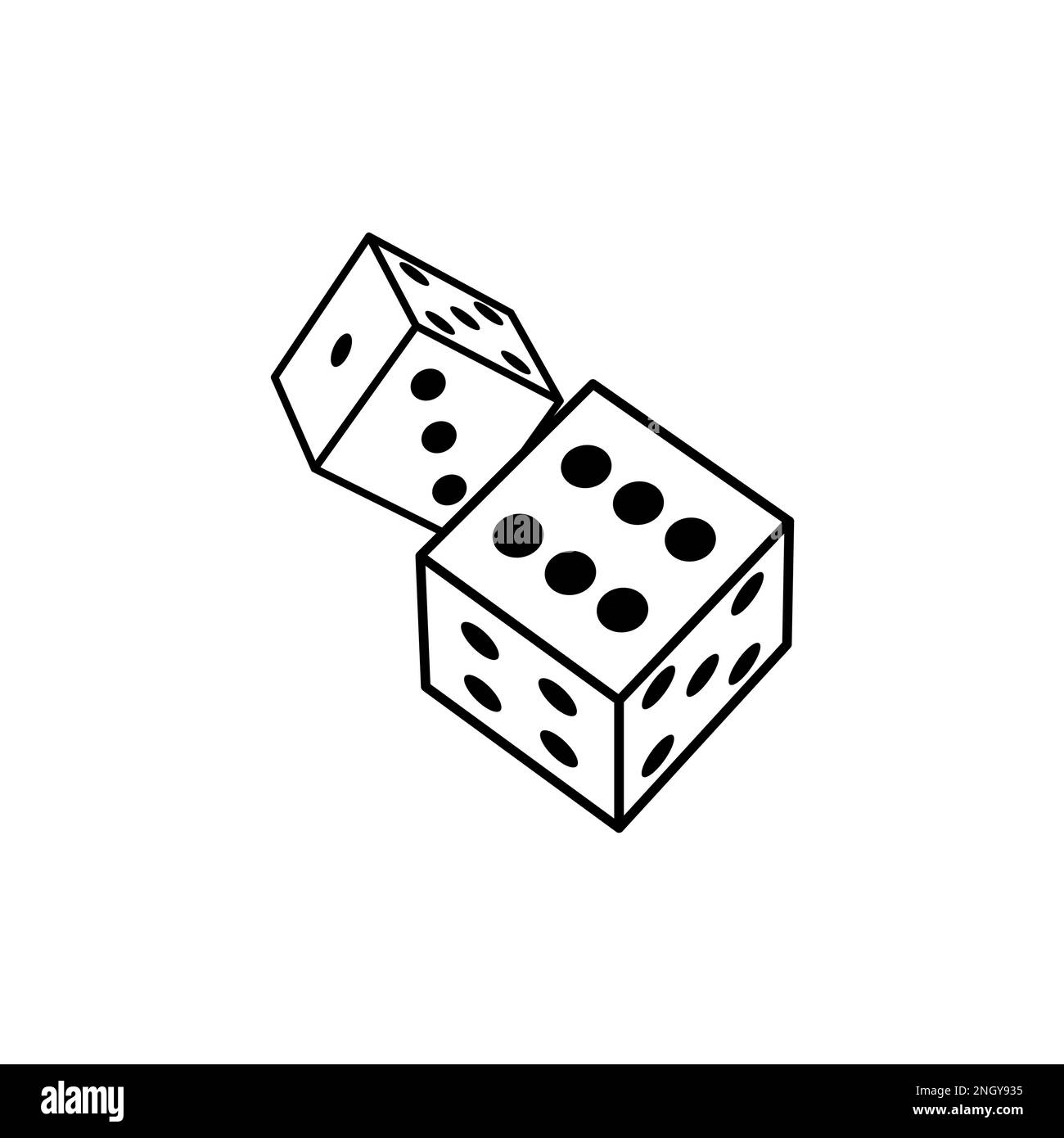 Line cube Black and White Stock Photos & Images - Alamy