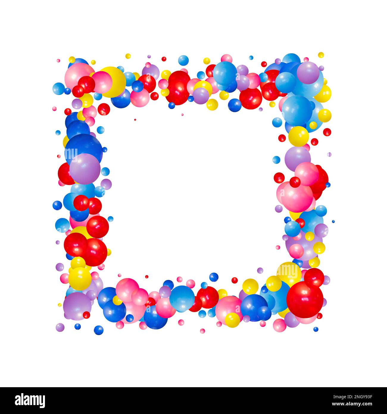 Colorful balls background. Vector background made with gradient meshes ...