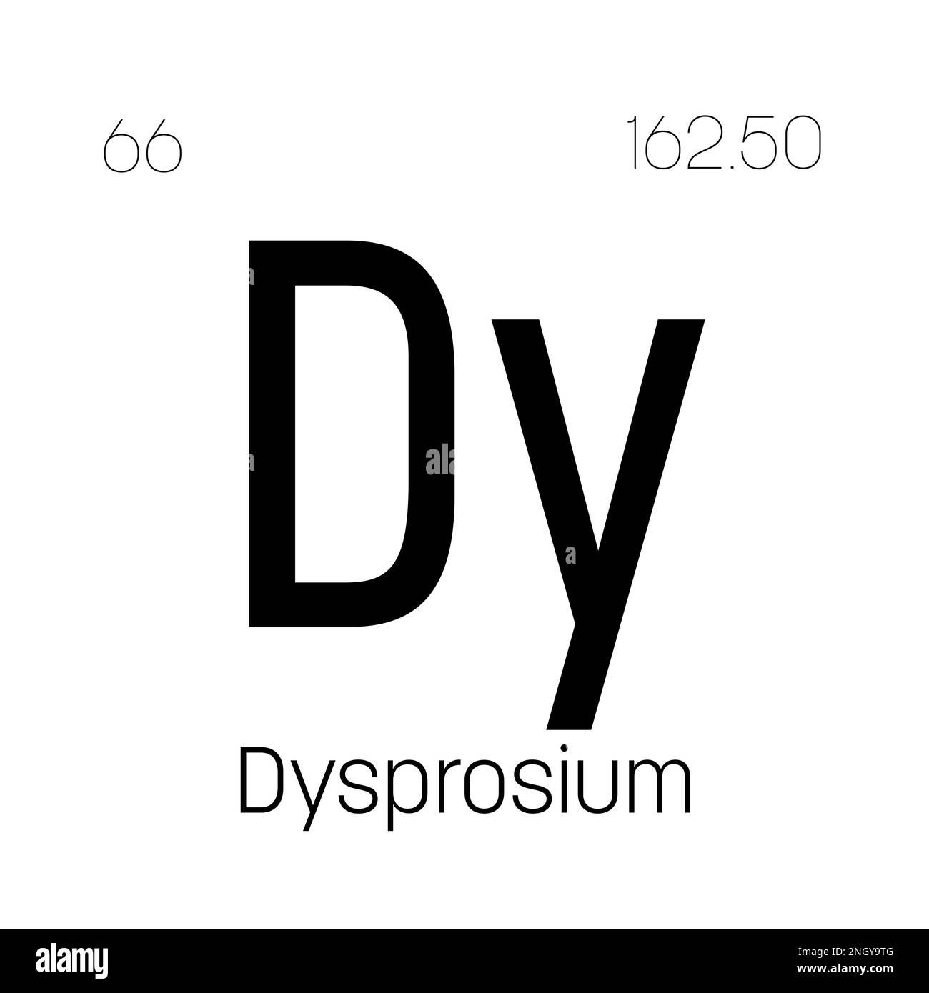 Darmstadtium, Ds, periodic table element with name, symbol, atomic ...