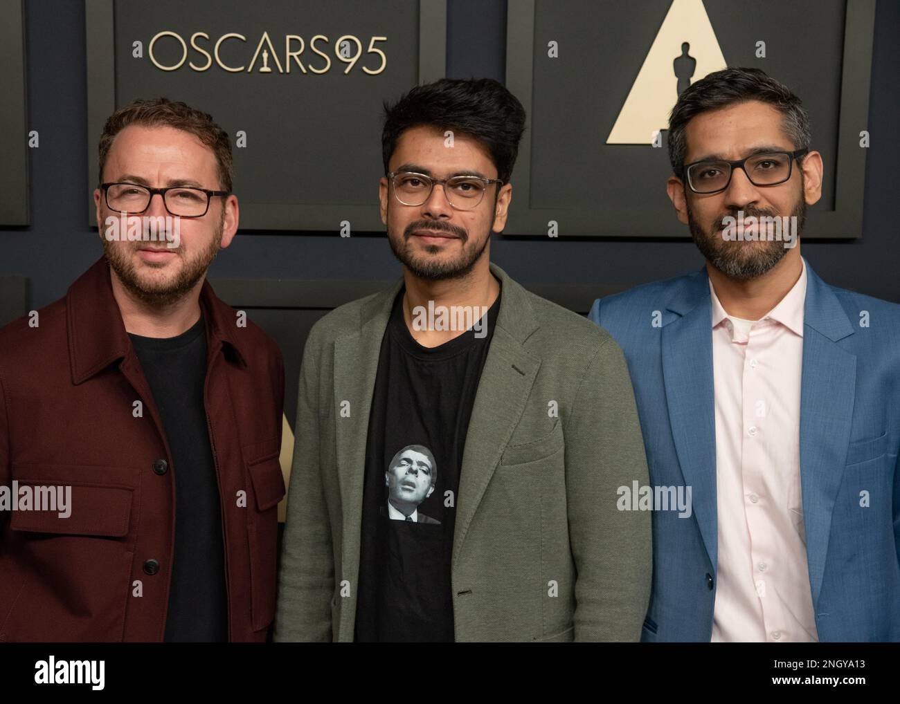February 13, 2023, Beverly Hills, California, USA: (L-R) Teddy Leifer ...