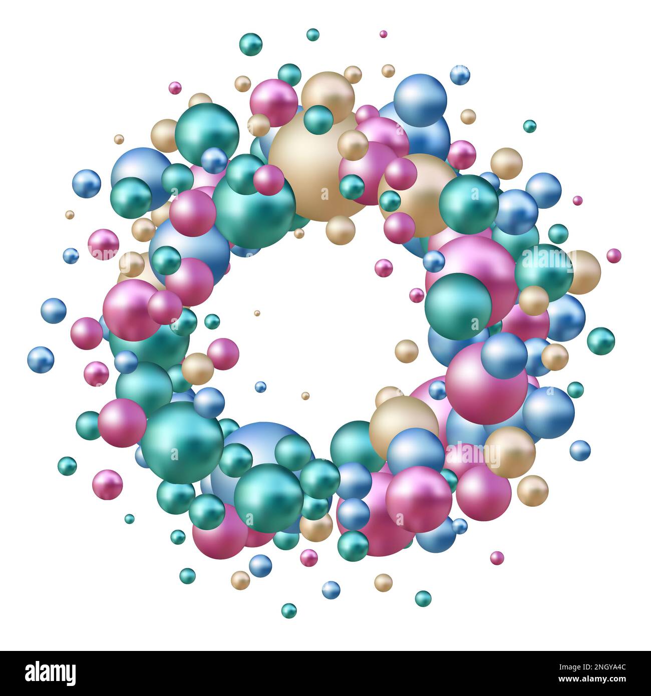 Elegant template with pearl pattern. Vector design for banners, cards ...