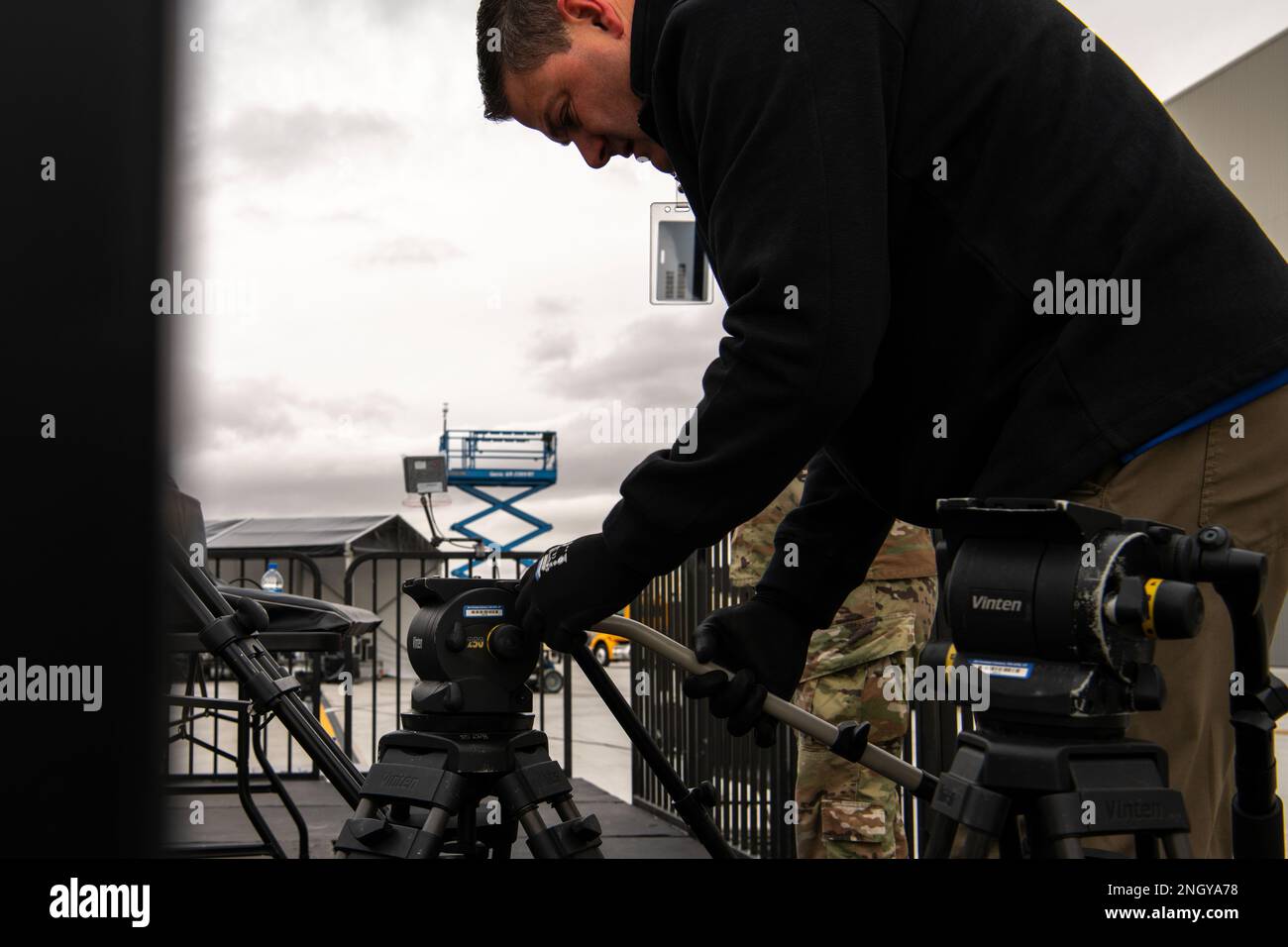 Mike Raynor, 2d Audiovisual Squadron, production flight commander ...