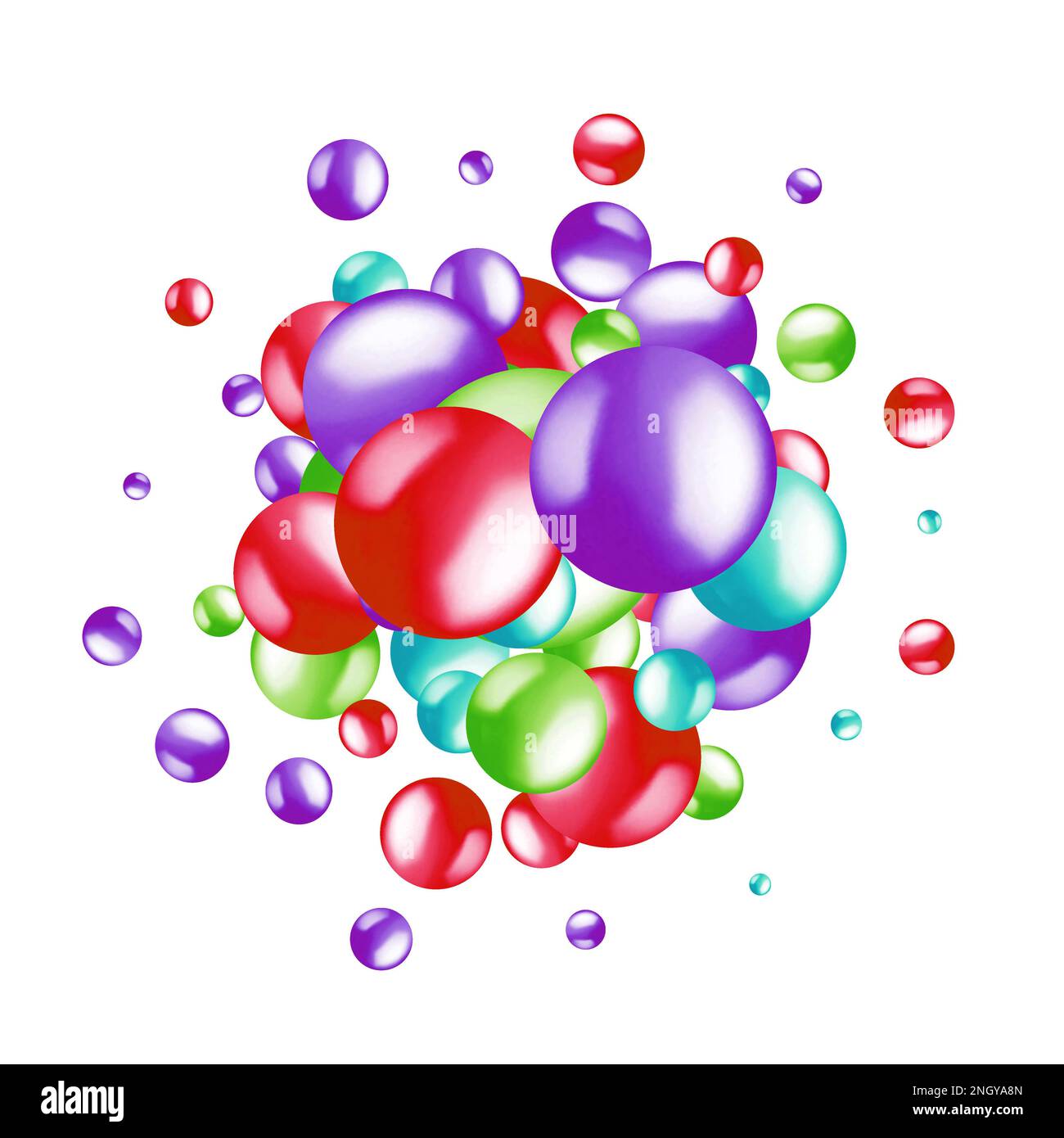 A pearl ball foat in the air Minimal style Cosmetic background product ...