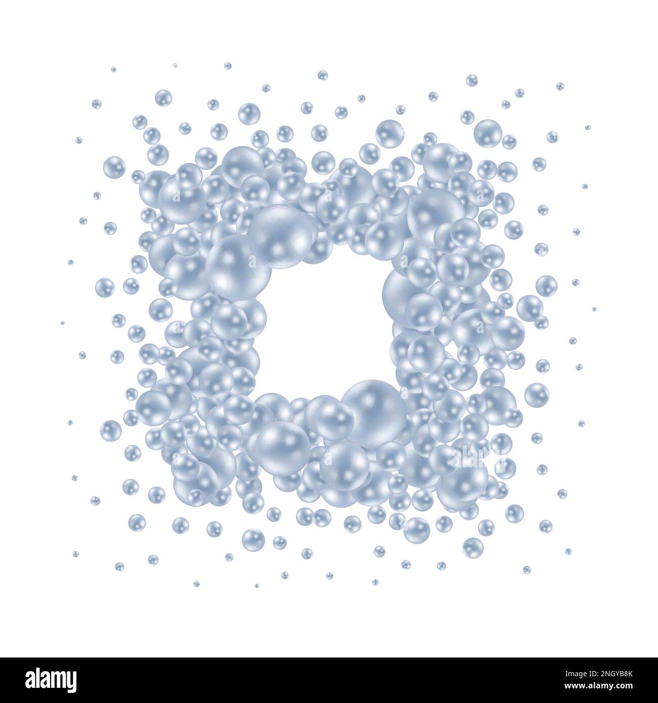 Set sea circle square Cut Out Stock Images & Pictures - Alamy