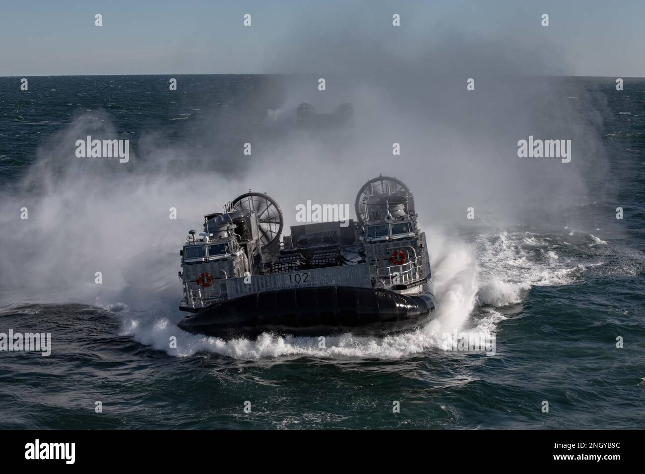 221201-N-HK187-1029 ATLANTIC OCEAN (Dec. 1, 2022) Landing Craft, Air ...