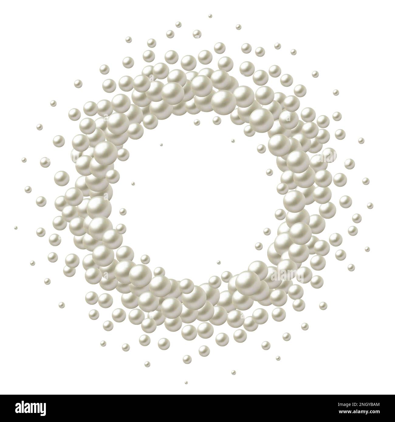 Elegant template with pearl pattern. Vector design for banners, cards ...