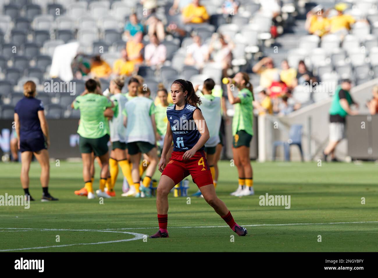 Gálvez Luna Rocío of Spain warms up before the 2023 Cup of Nations ...