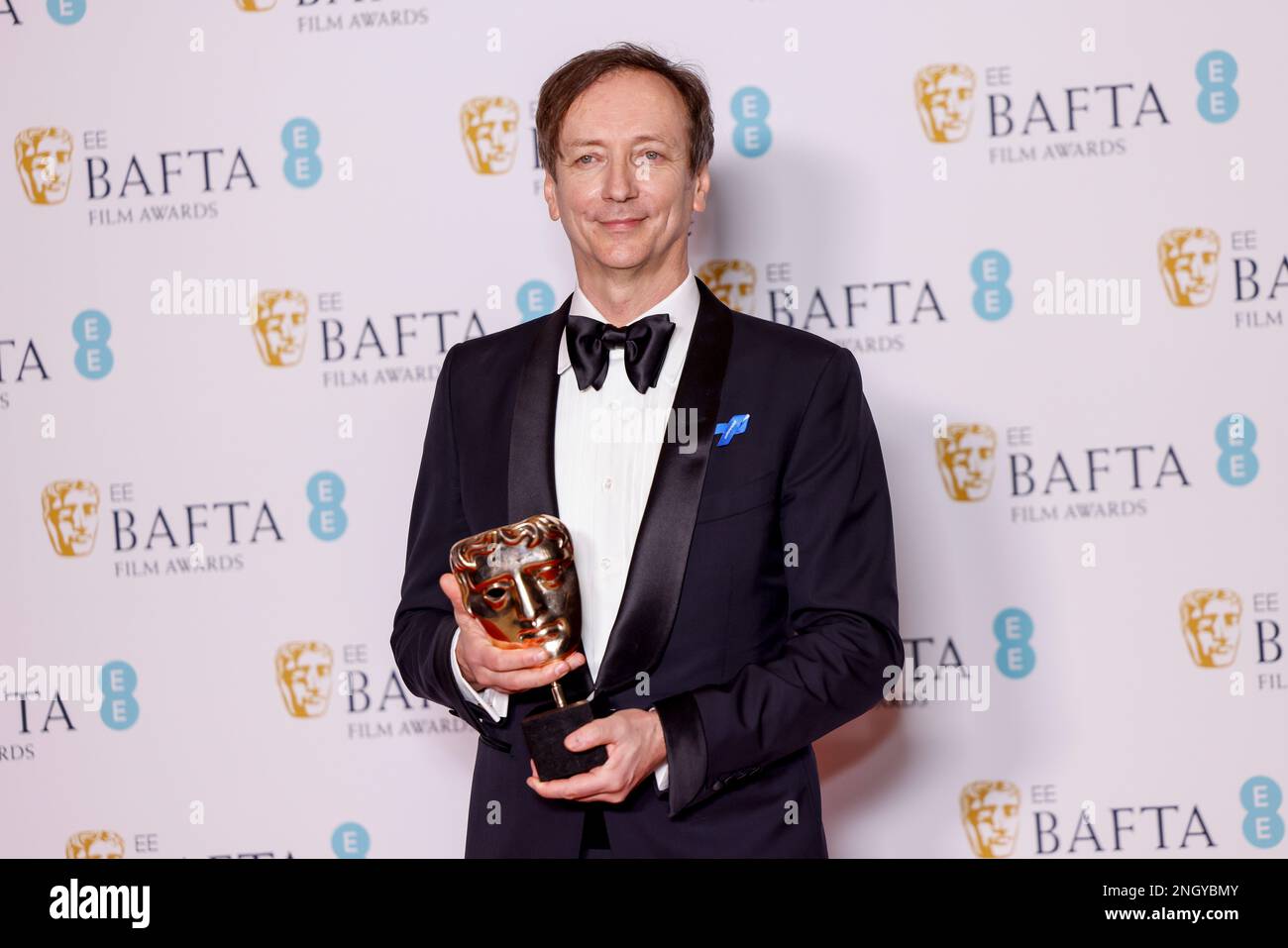 Volker Bertelmann, winner of the original score award for 'All Quiet on ...
