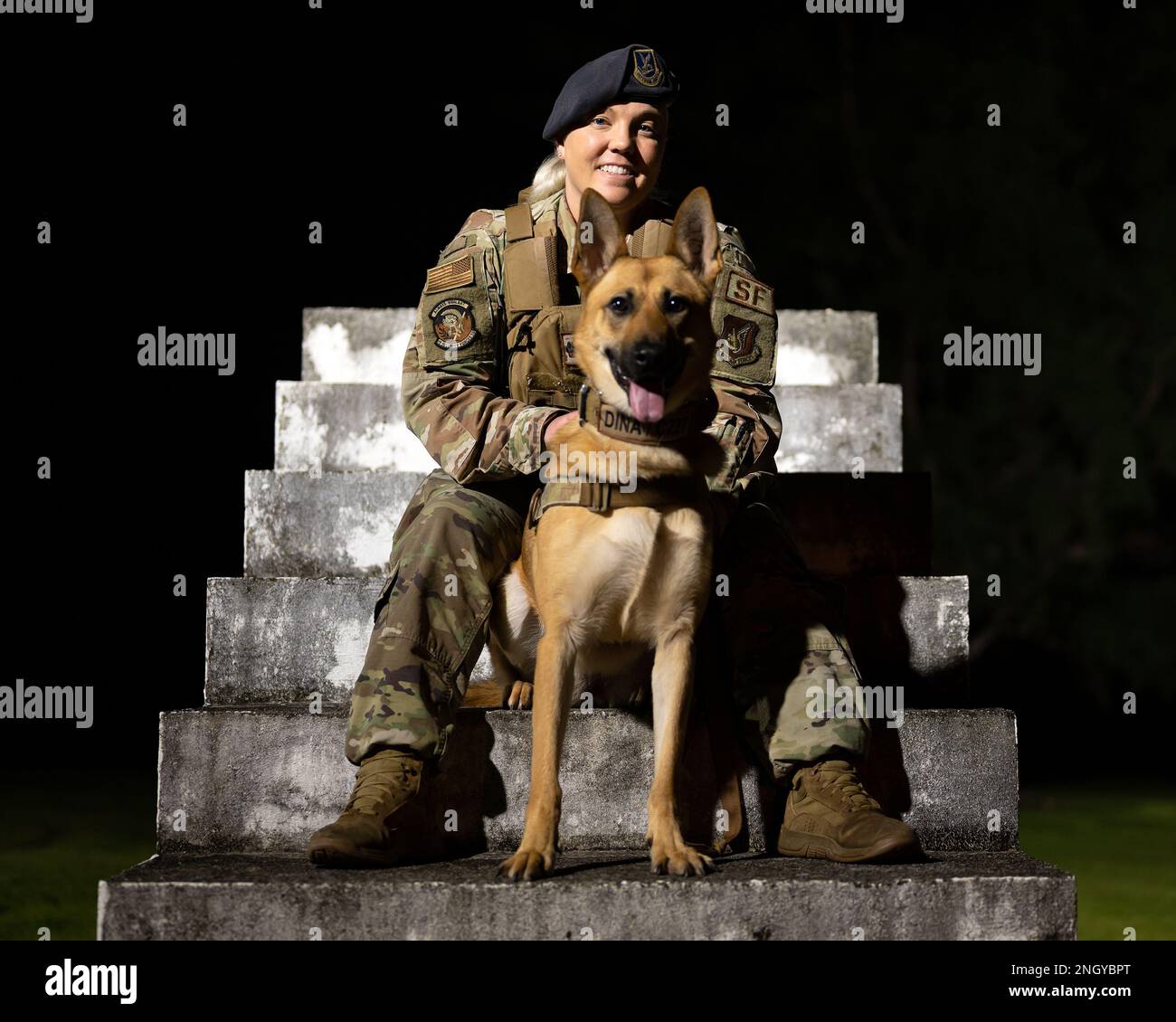 U.S. Air Force Staff Sgt. Shanna McCarter, 18th Security Forces ...