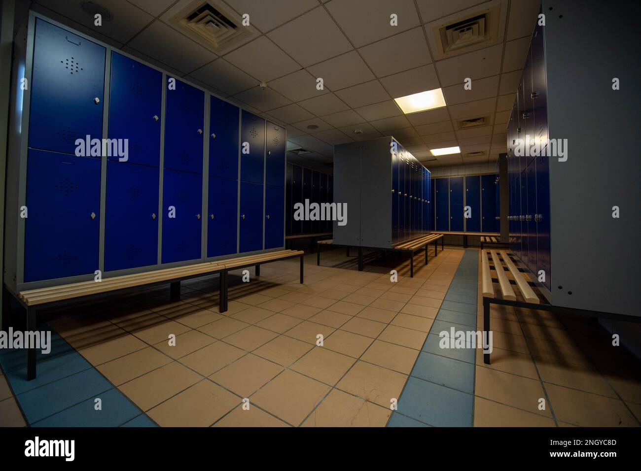 New lockers are ready for use at the Northside Fitness Center at ...