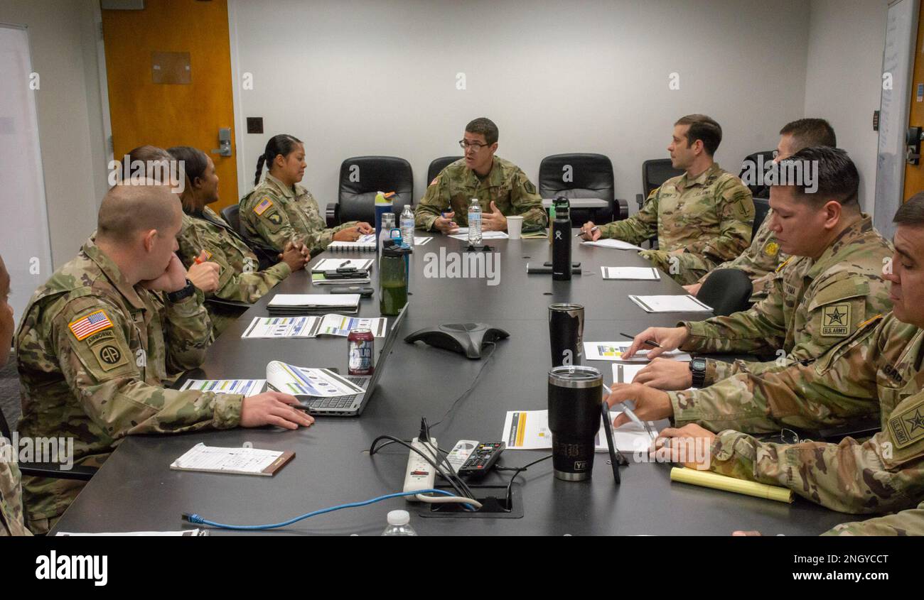 The Adjutant General of the U.S Army, BG Gregory Johnson, meets with ...