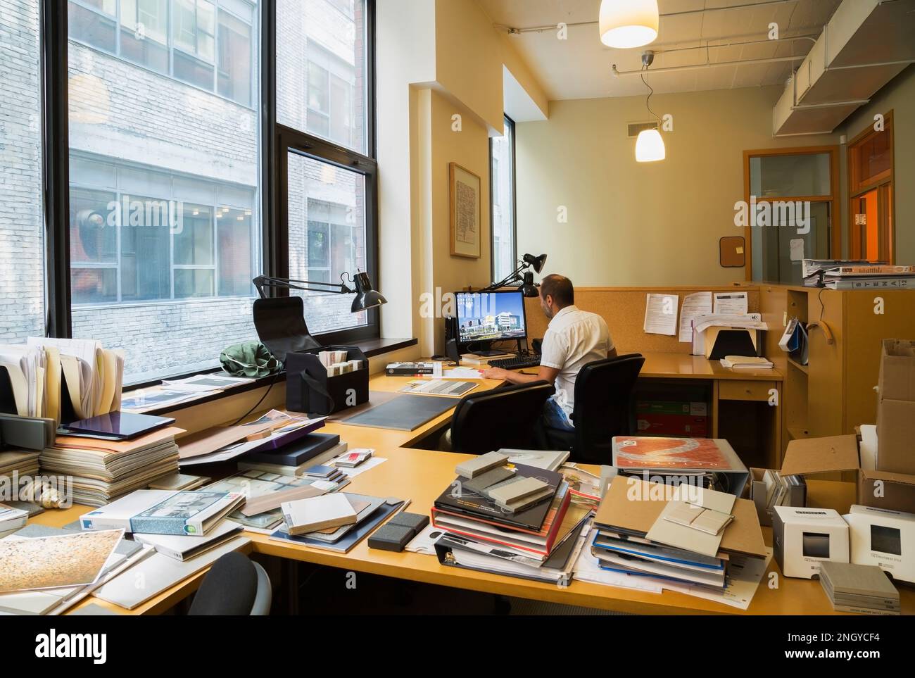 The architect Andre Ibghy of the firm Andre Ibghy Architects Inc at his ...