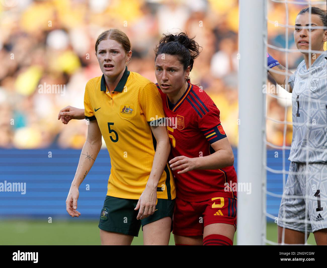 Sydney, Australia. 19th Feb, 2023. Cortnee Vine of Australia and Andrés ...