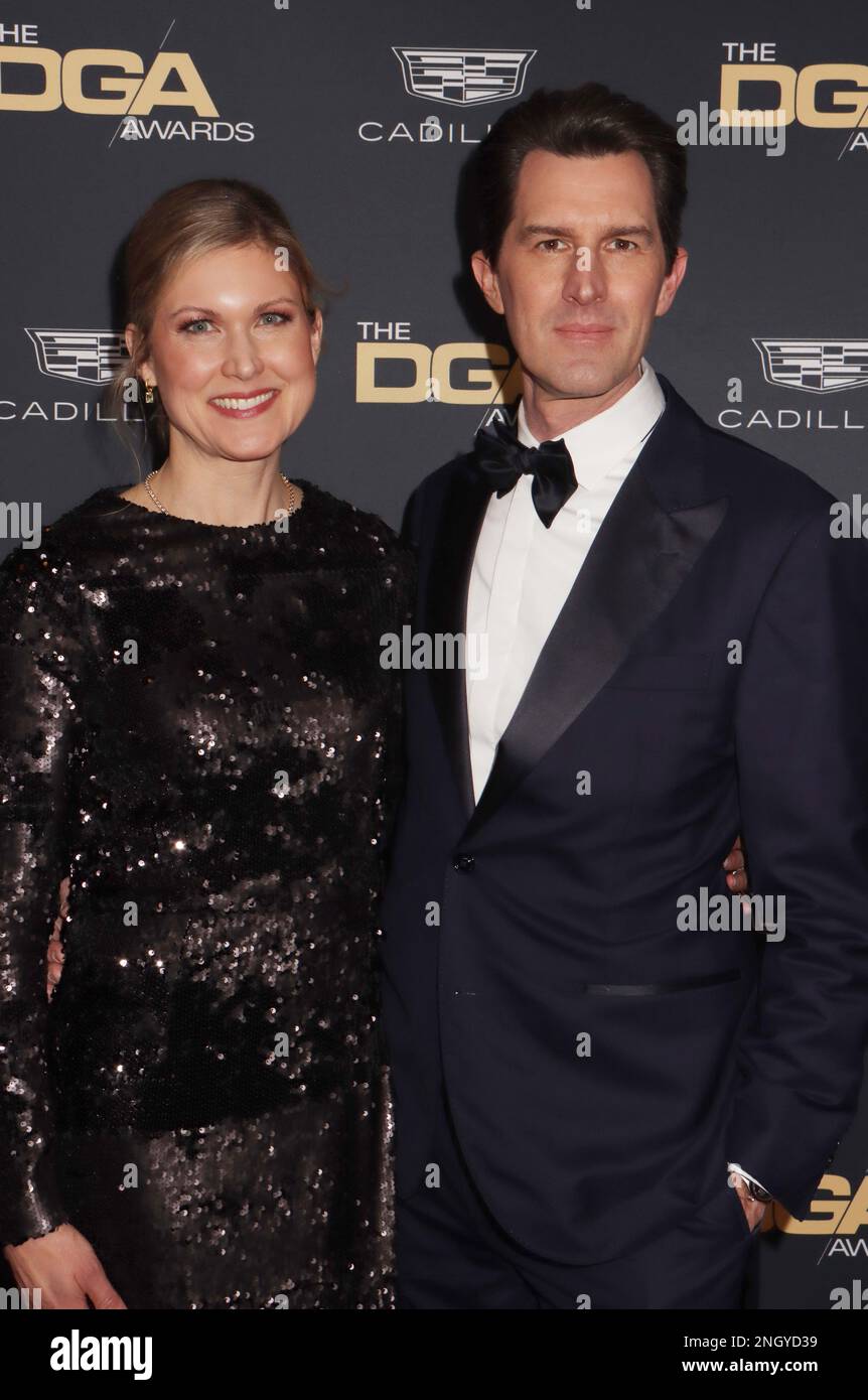 Beverly Hills, USA. 18th Feb, 2023. Kristin Kosinski, Joseph Kosinski ...