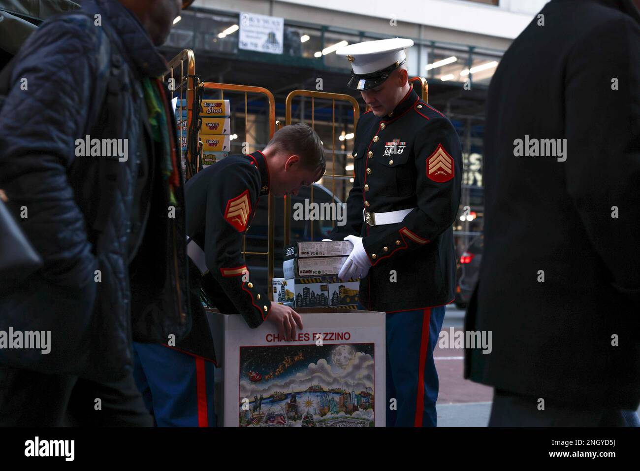 U.S. Marines with 6th Communication Battalion, Force Headquarters Group ...