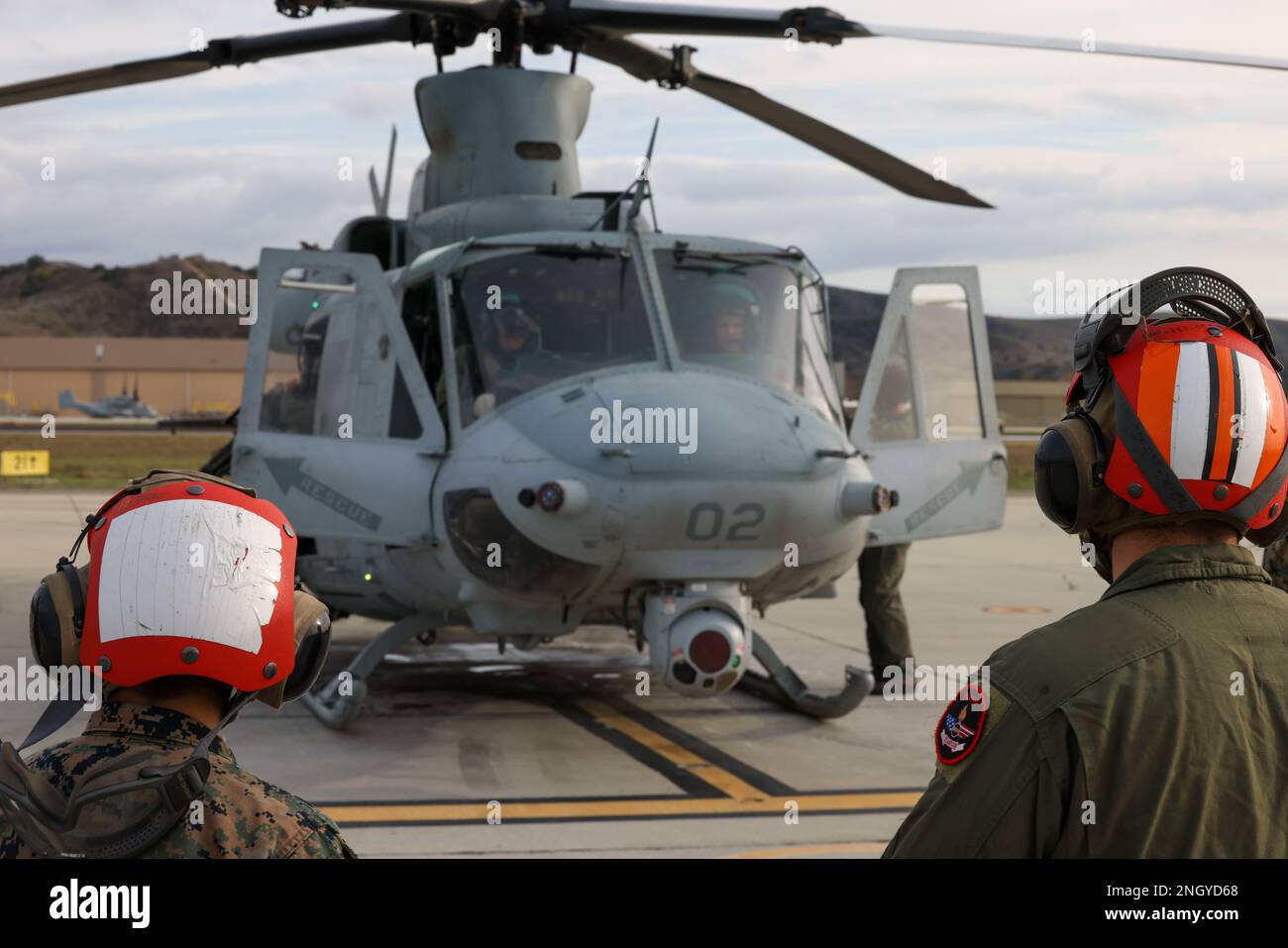 U.S. Marines with Marine Light Attack Helicopter Squadron 169, Marine ...