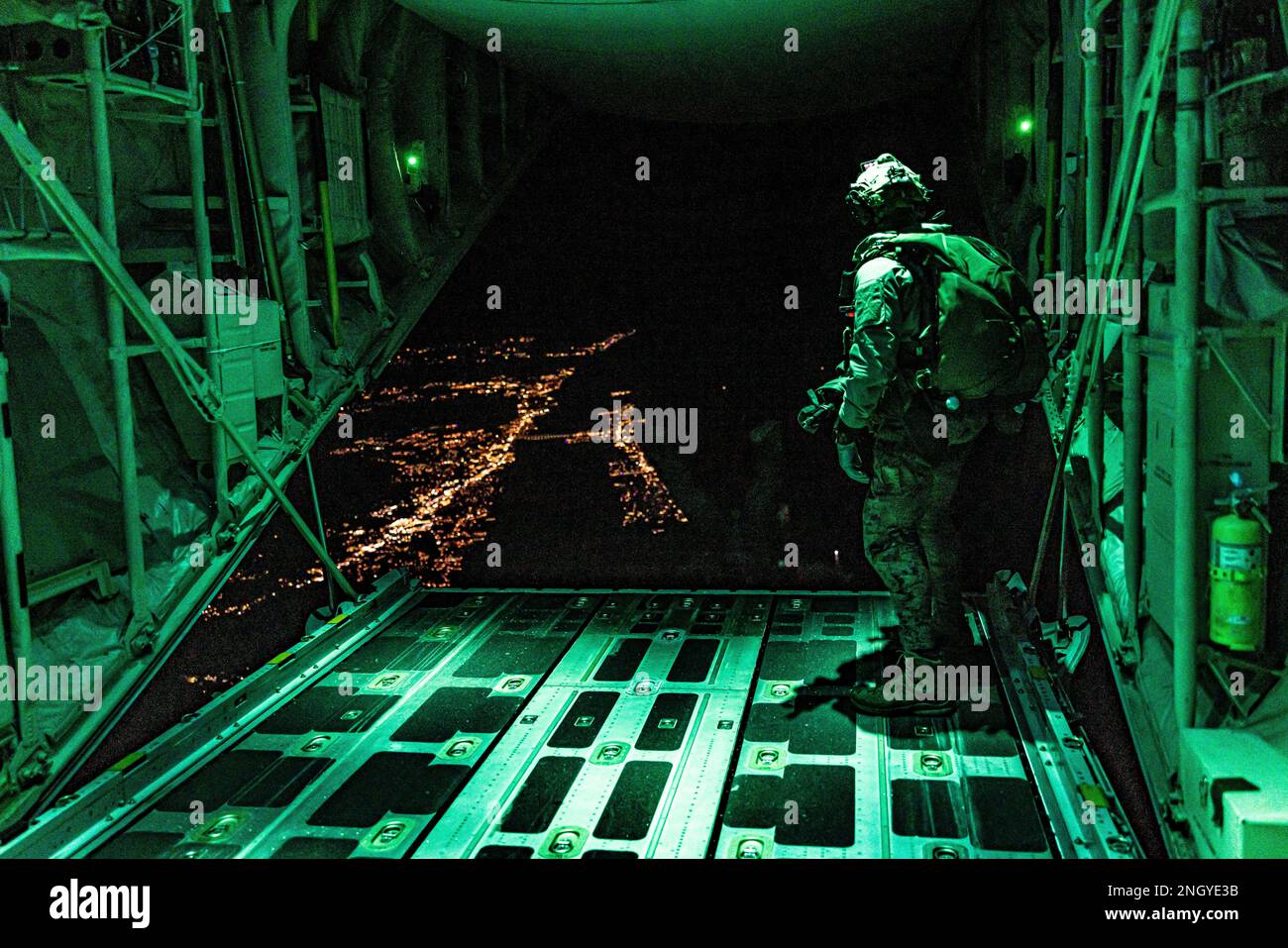 A U.S. Marine with the Maritime Special Purpose Force (MSPF), 26th ...