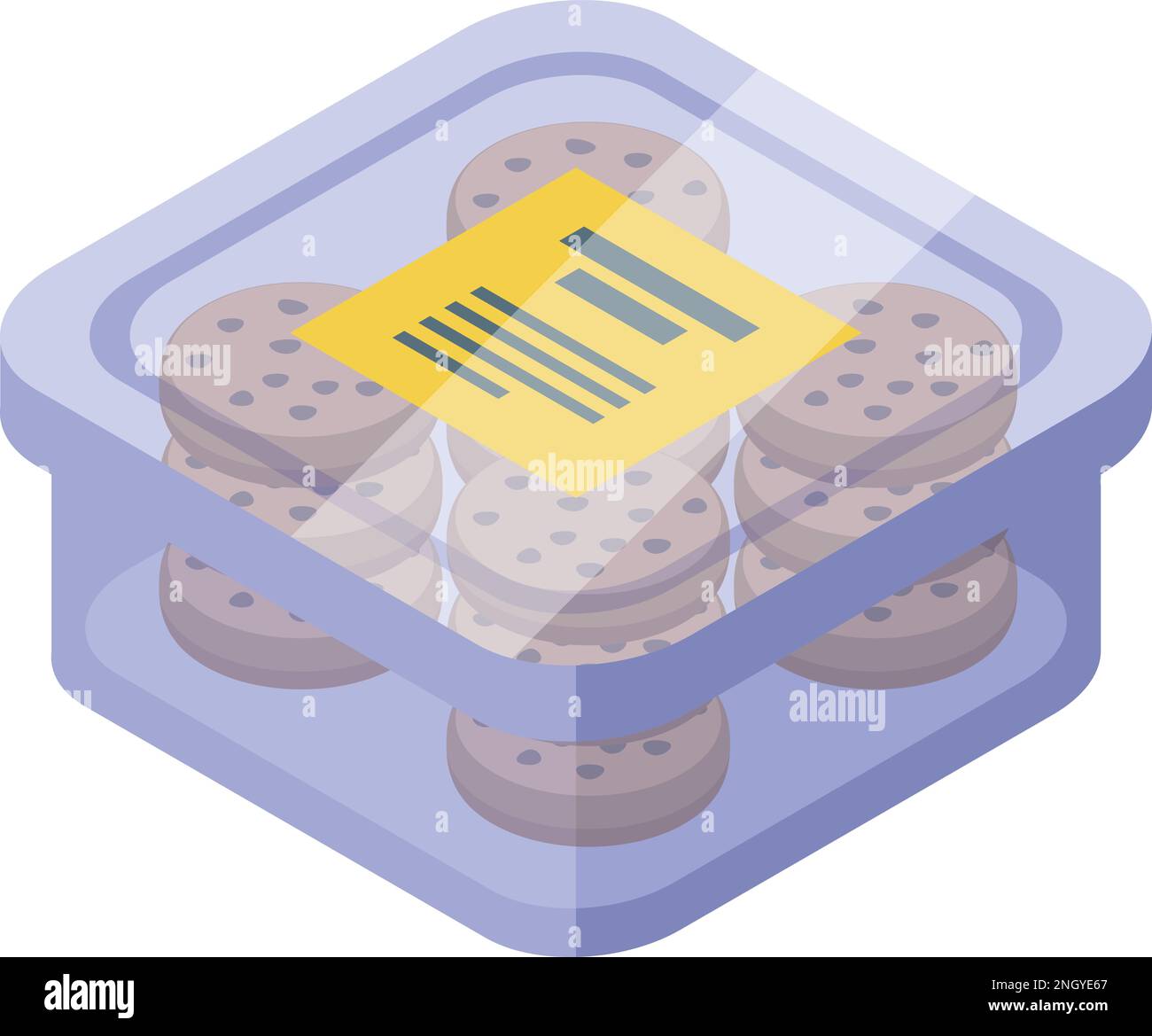 Bomb shelter food box icon isometric vector. Bunker safety. City ...