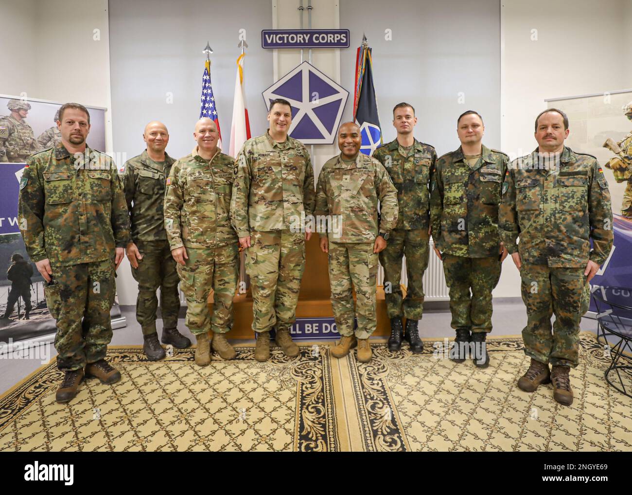 POZNAN, Poland - Soldiers from V Corps and Multinational Corps ...