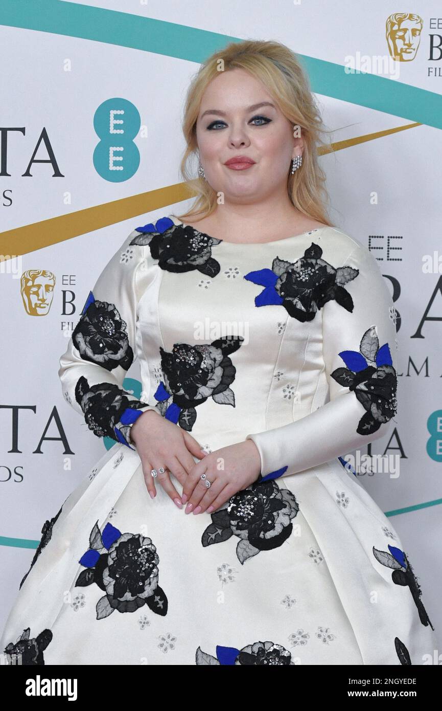Nicole Coughlan attending the EE BAFTA Film Awards 2023 at The Royal ...