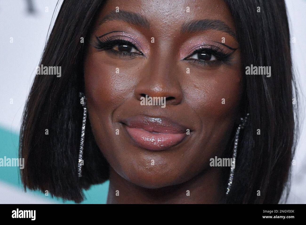 AJ Odudu attending the EE BAFTA Film Awards 2023 at The Royal Festival ...