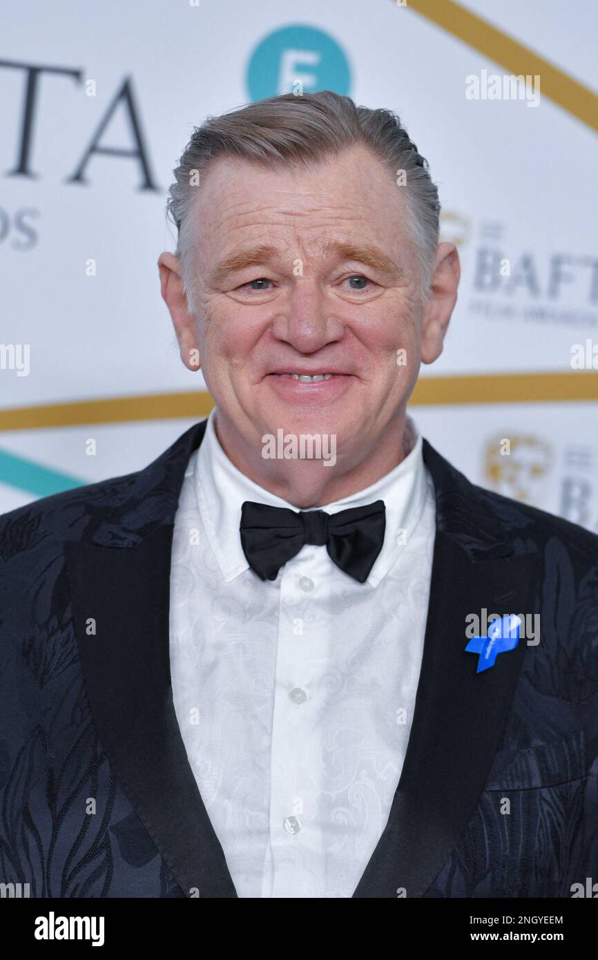 Brendan Gleeson attending the EE BAFTA Film Awards 2023 at The Royal ...