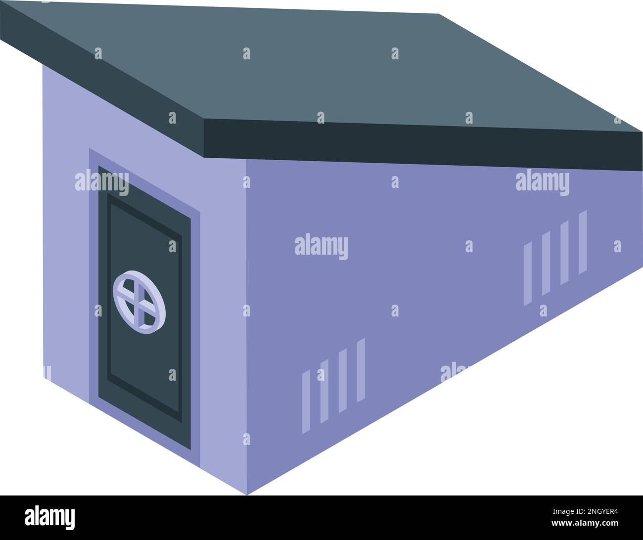 Nuclear bunker Stock Vector Images - Alamy