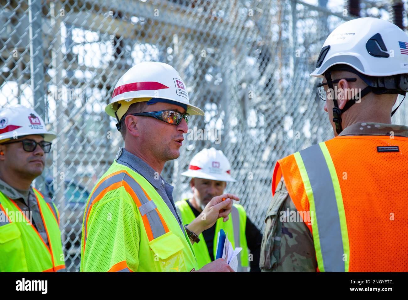 Leaders from the U.S. Army Corps of Engineers, FEMA, Department of ...