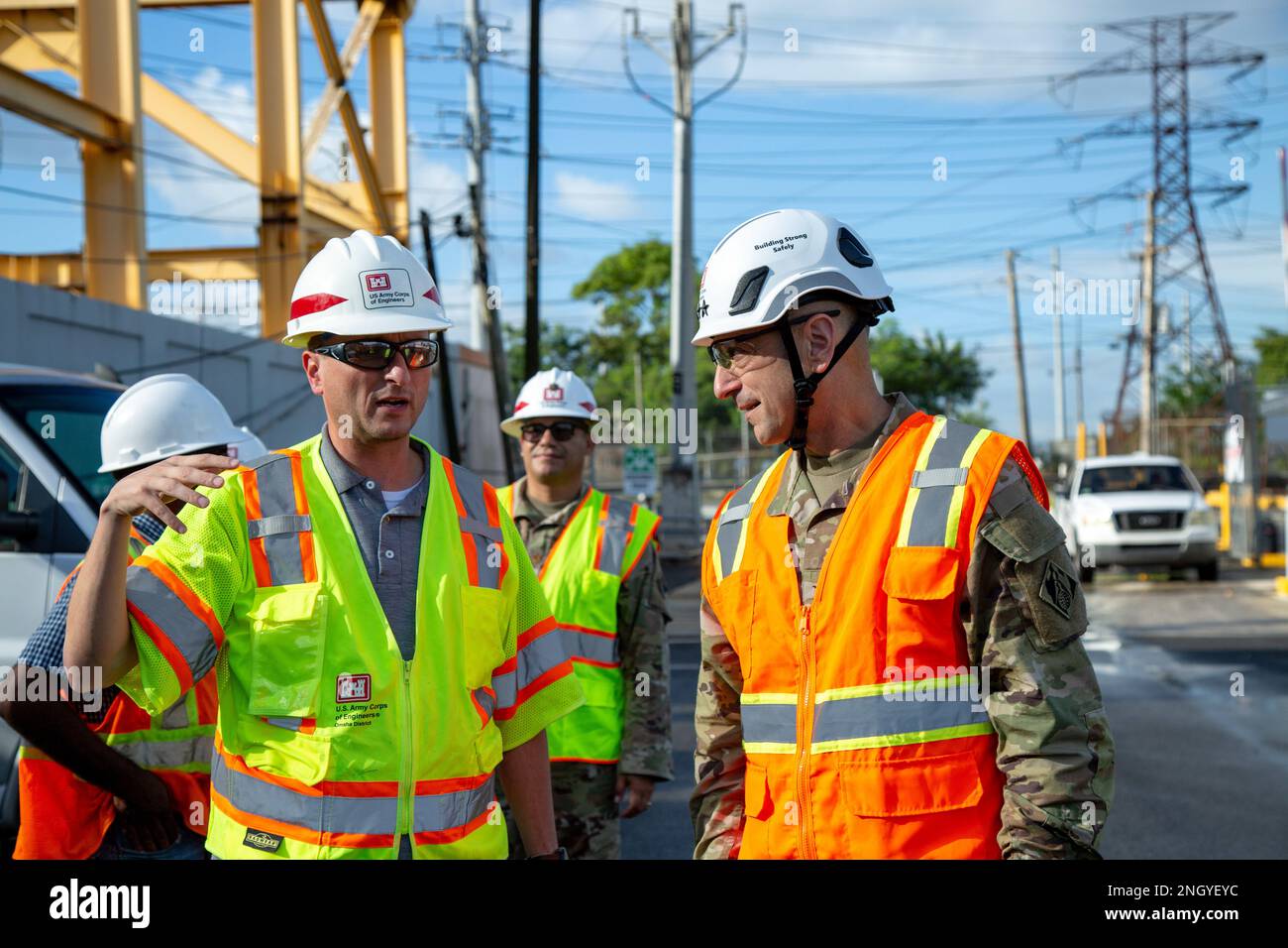 Leaders from the U.S. Army Corps of Engineers, FEMA, Department of ...