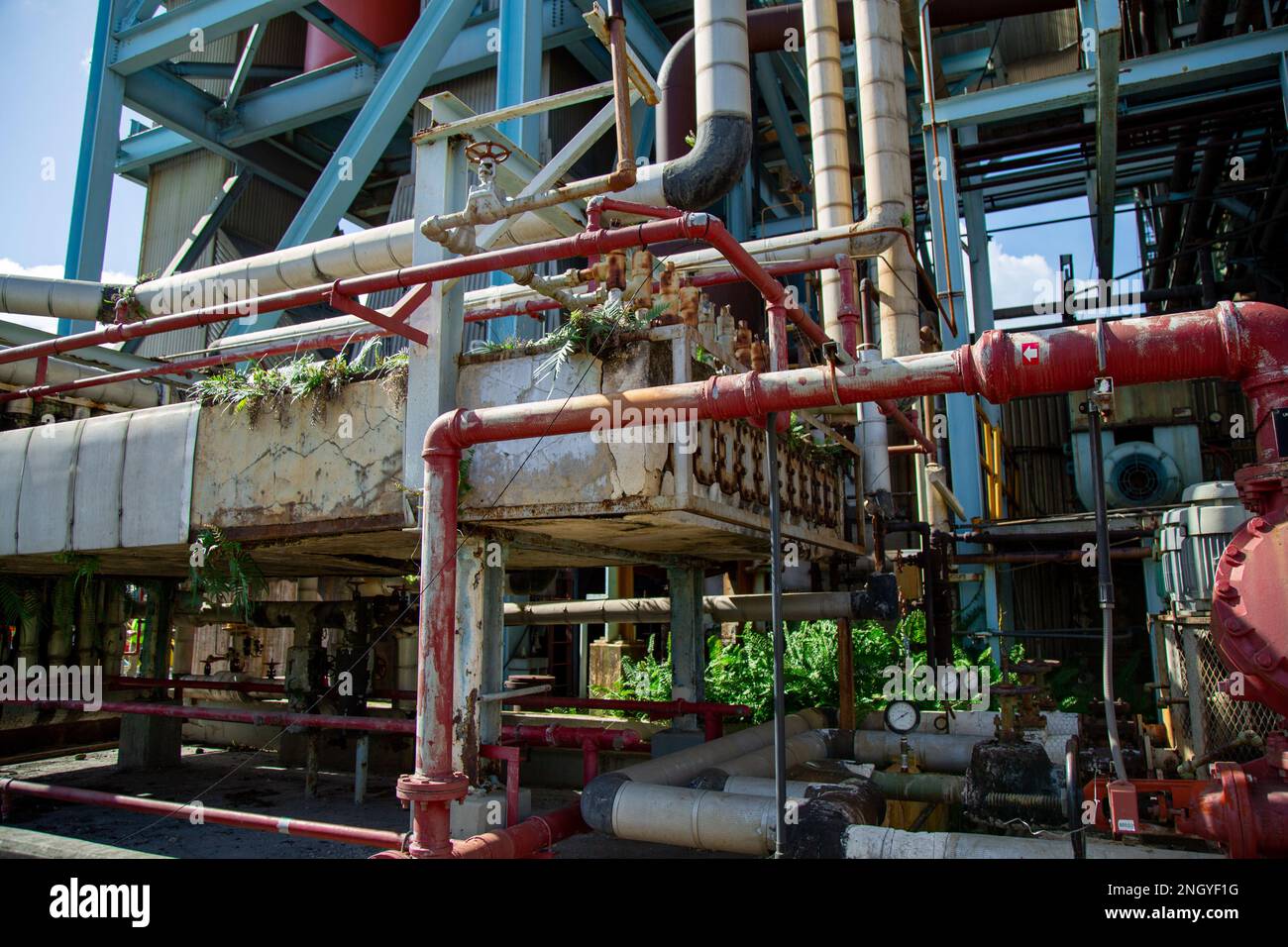 The San Juan Power Plant in San Juan, Puerto Rico, is one of the ...