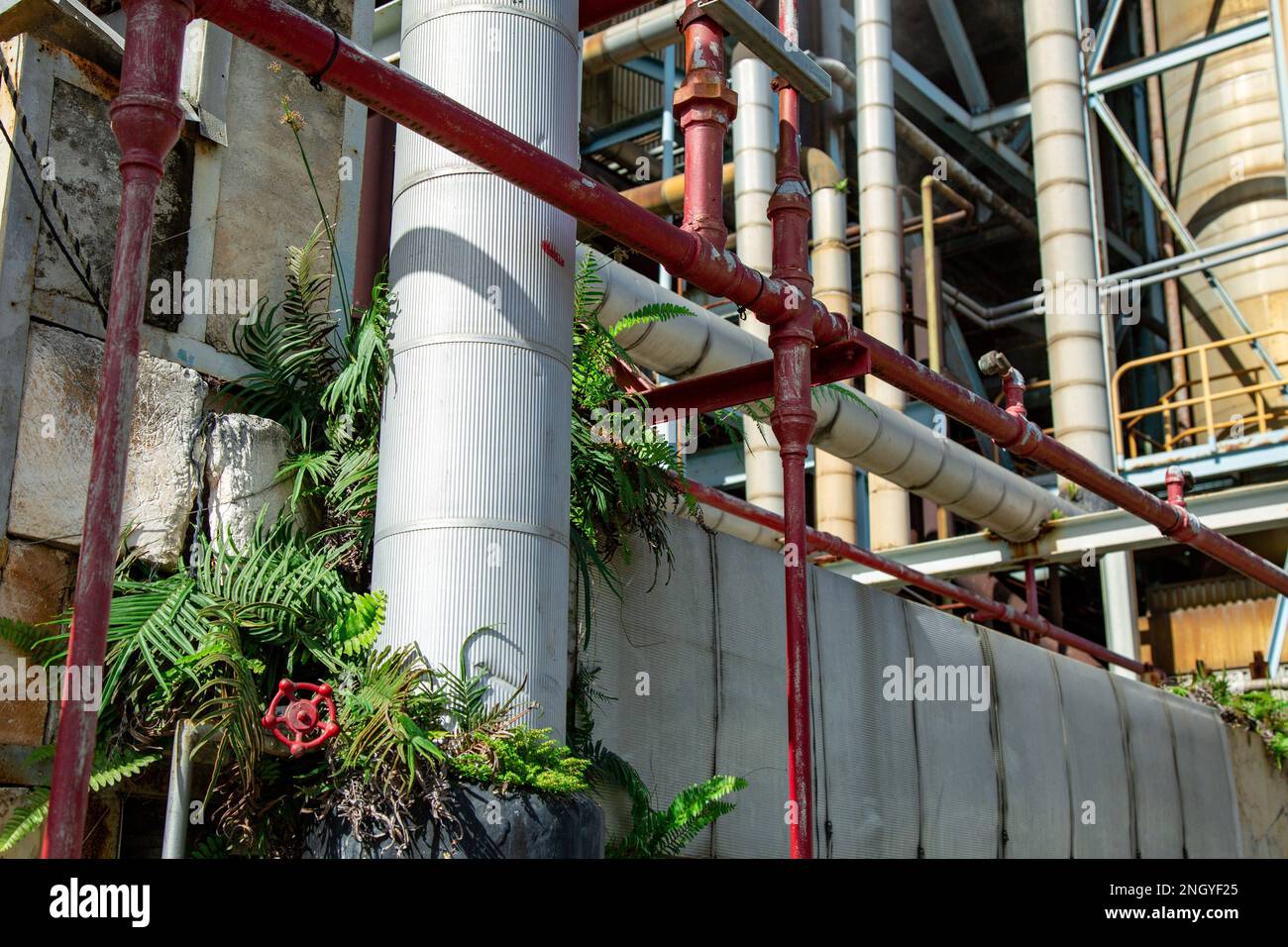 The San Juan Power Plant in San Juan, Puerto Rico, is one of the ...