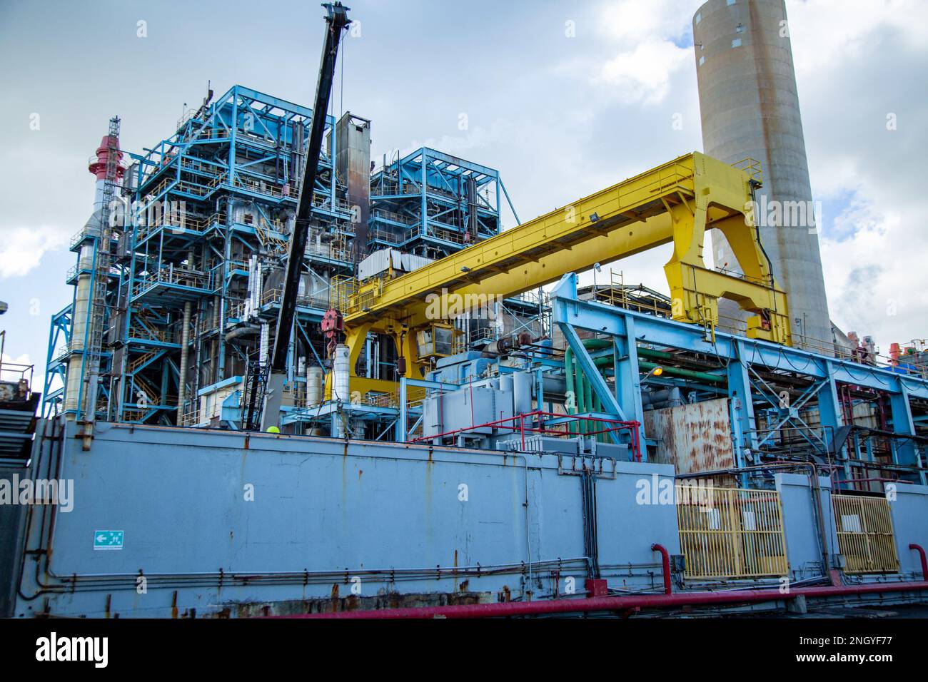 The San Juan Power Plant in San Juan, Puerto Rico, is one of the ...