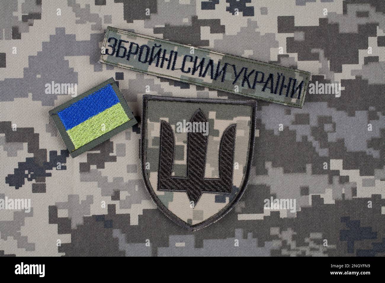 KYIV, UKRAINE - October 6, 2022. Russian invasion in Ukraine 2022 ...