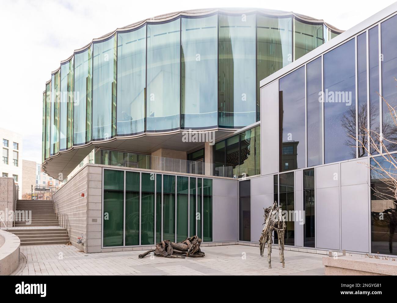Denver, Colorado - February 14, 2023: Denver Art Museum, Lanny and ...