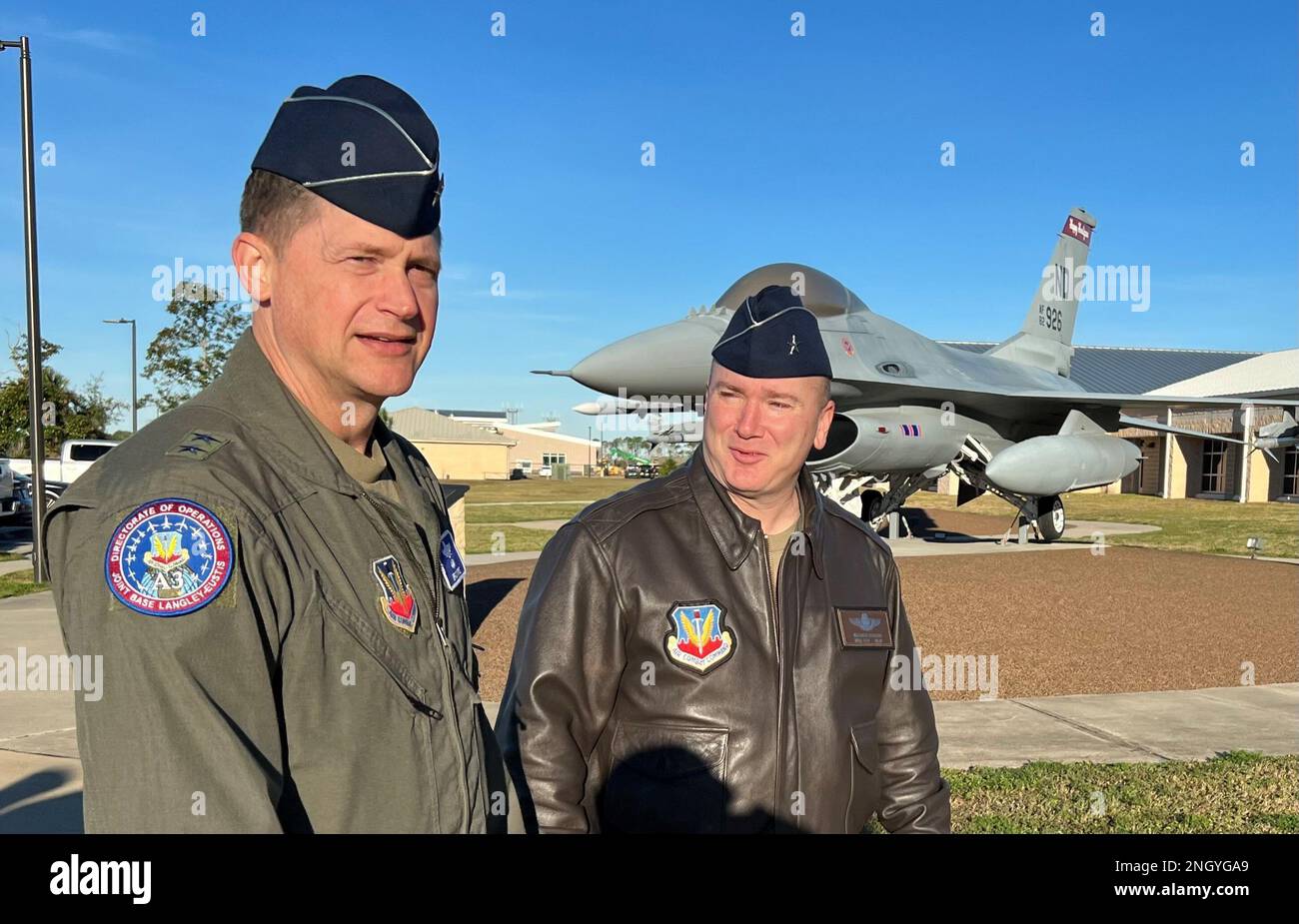 U.S. Air Force Maj. Gen. David Lyons, Air Combat Command director of ...