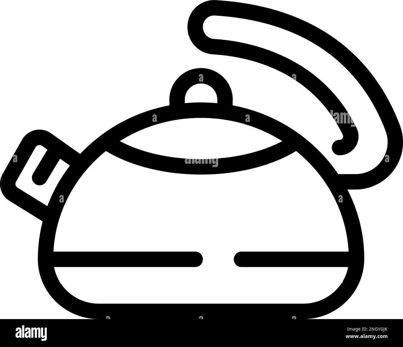 Glass pot boiling water Black and White Stock Photos & Images - Alamy