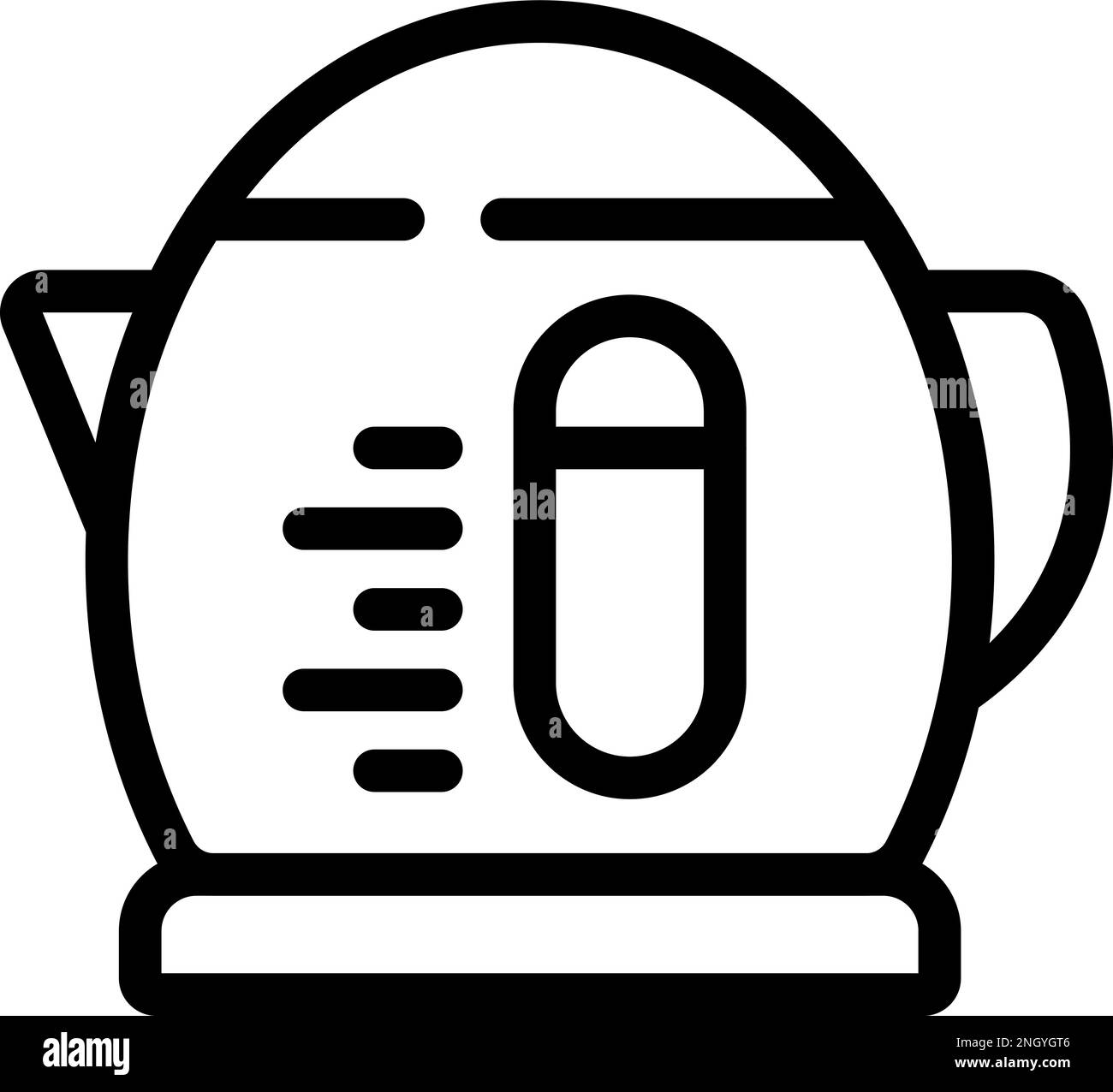 Electric kettle vintage Black and White Stock Photos & Images - Alamy