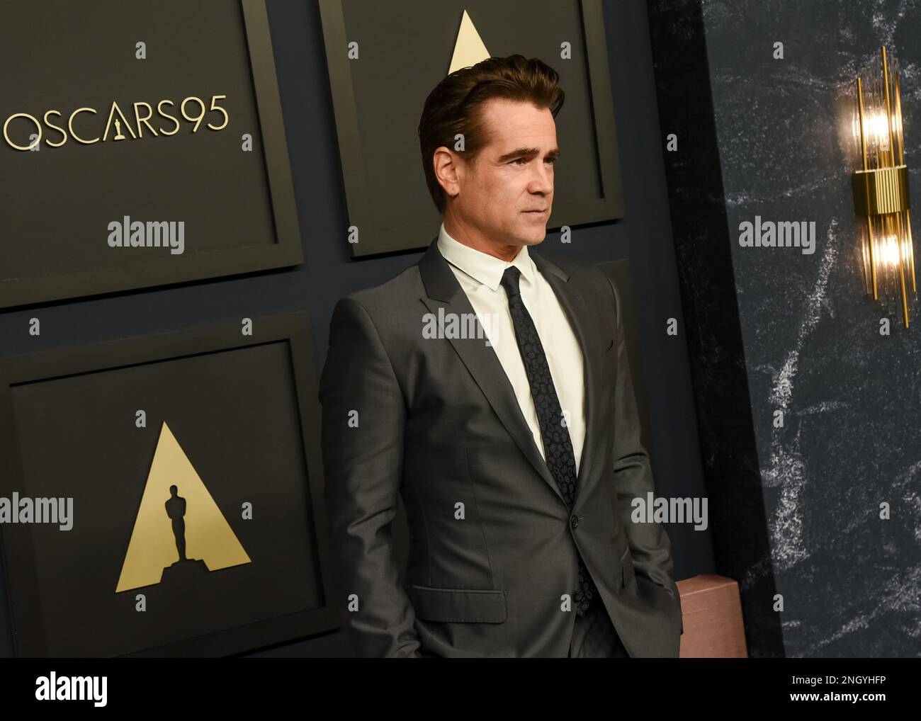 February 13, 2023, Beverly Hills, California, USA: Colin Farrell ...